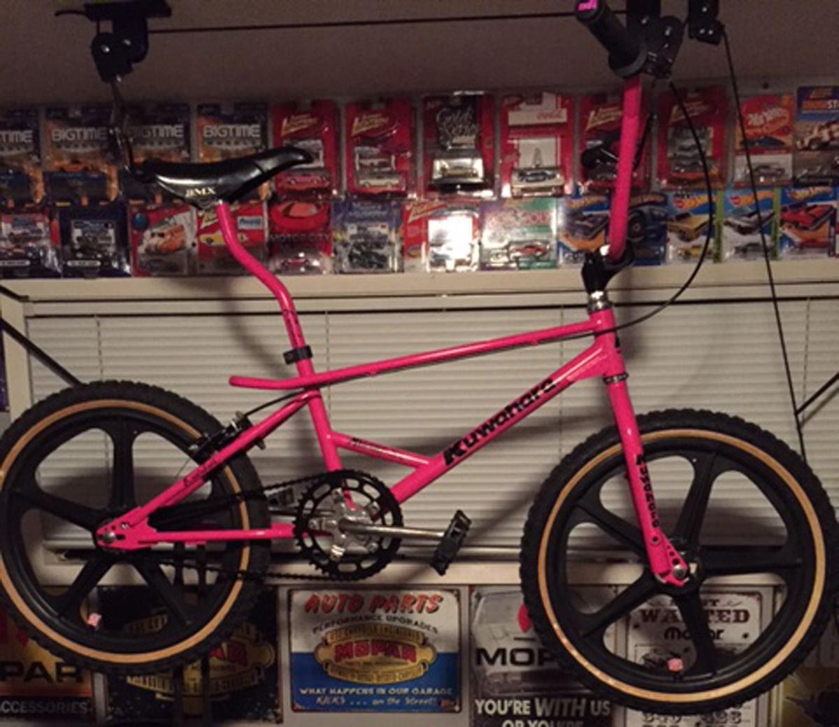 Kuwahara Magician Custom Chrome Decals - Vintage Steel