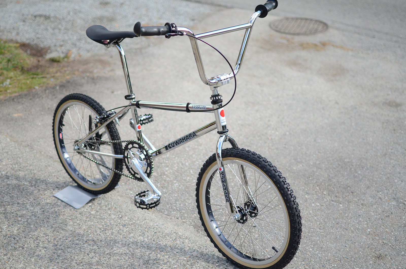 ELINA BMX Saddle - Vintage Steel