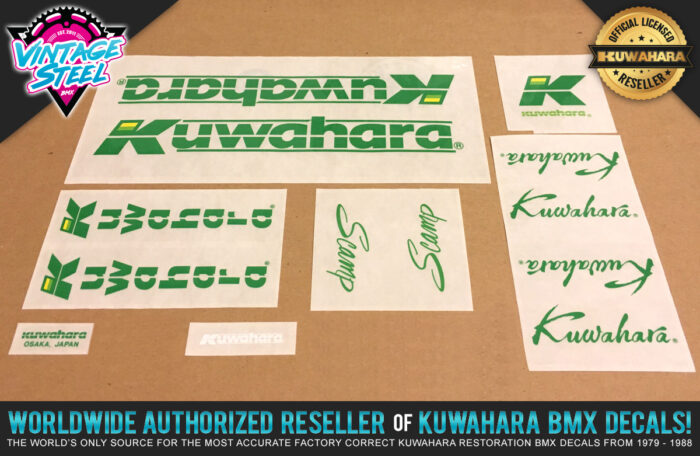 Kuwahara SCAMP Decal Set (1985 - 1986) - Vintage Steel
