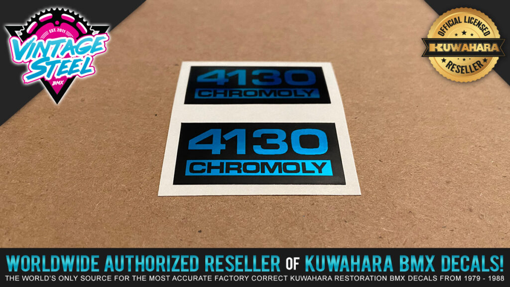 Kuwahara Tire Decal Stickers for IRC & Reproduction Skinwall Tires