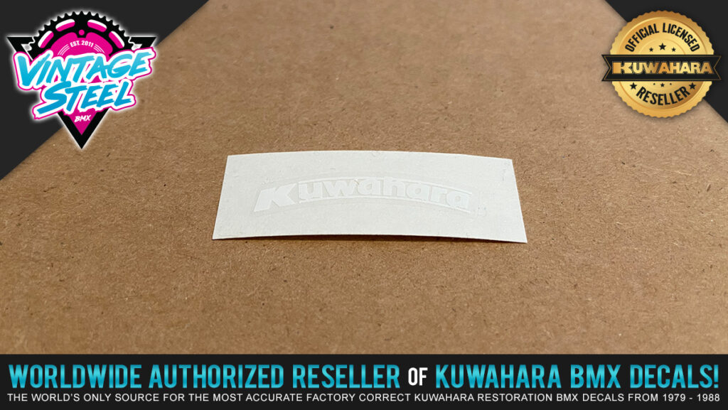 "KUWAHARA" Anlun Chain Ring BMX Decal