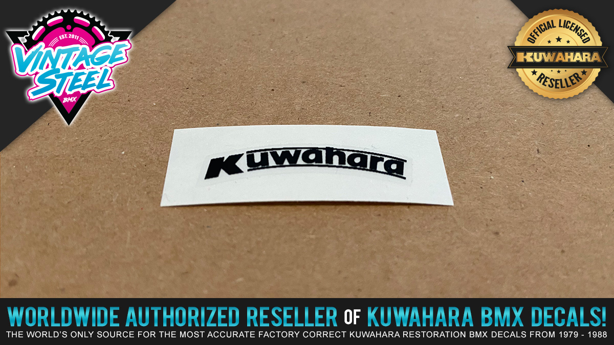 "KUWAHARA" Anlun Chain Ring BMX Decal