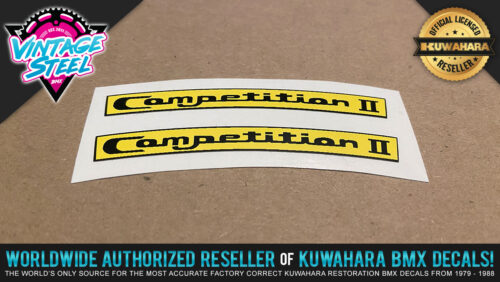 Mitsuboshi Tioga Competition 2 Tire Decal Sticker Old School BMX